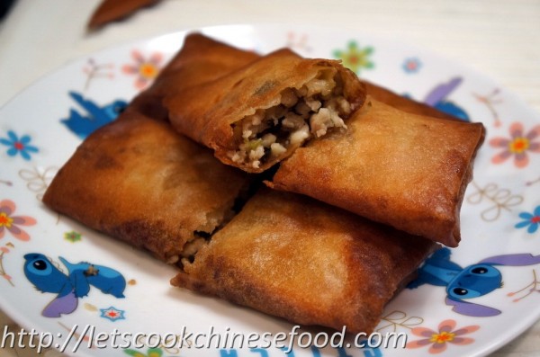Chinese recipe : Spring Roll (春捲)