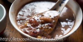 Sago and Beans Dessert (喳喳糖水)