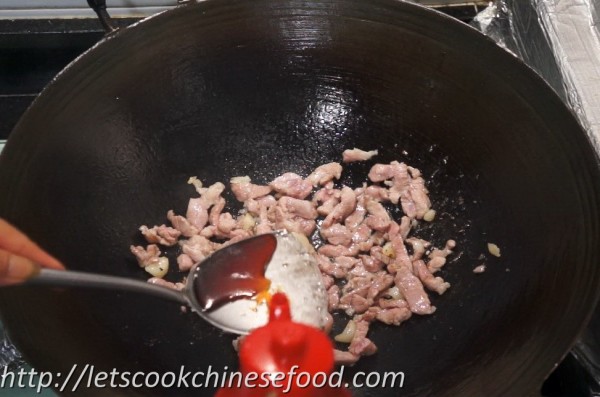 Chinese Recipe : Stir-fried “Silver Needle Noodle” with Pork (中式食譜 ...