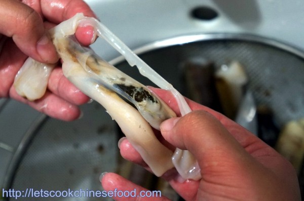 Chinese Recipe : Stir-Fried Razor Clams with Black Bean Sauce (中菜食譜 ...