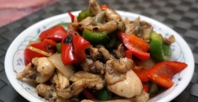 Chinese Recipe : Stir-fried Edible Frogs with Black Bean Sauce (中菜食譜 ...